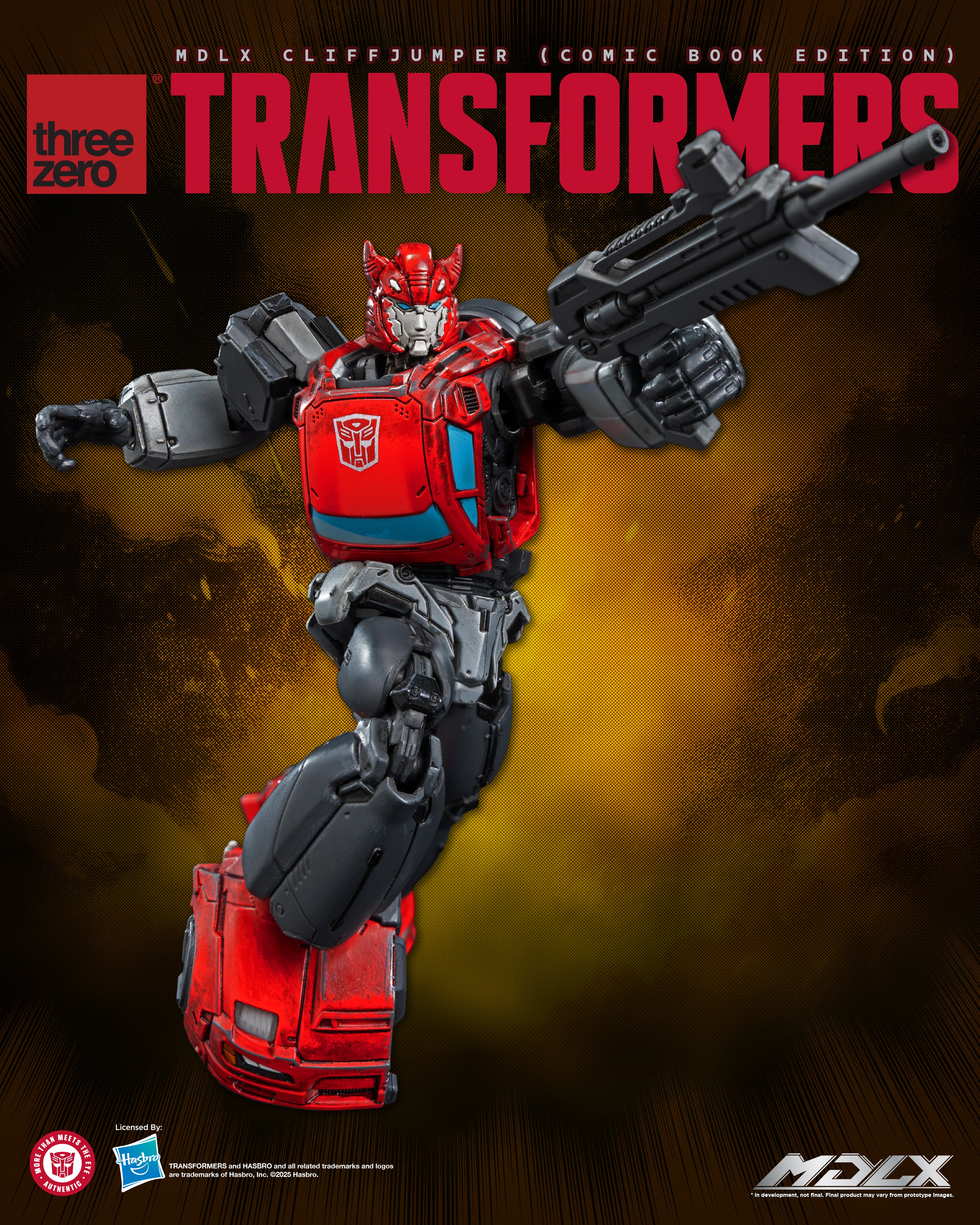 Cliffjumper MDLX Threezero Comic Book Edition (Skybound) – TRANSFORVERSE.EU