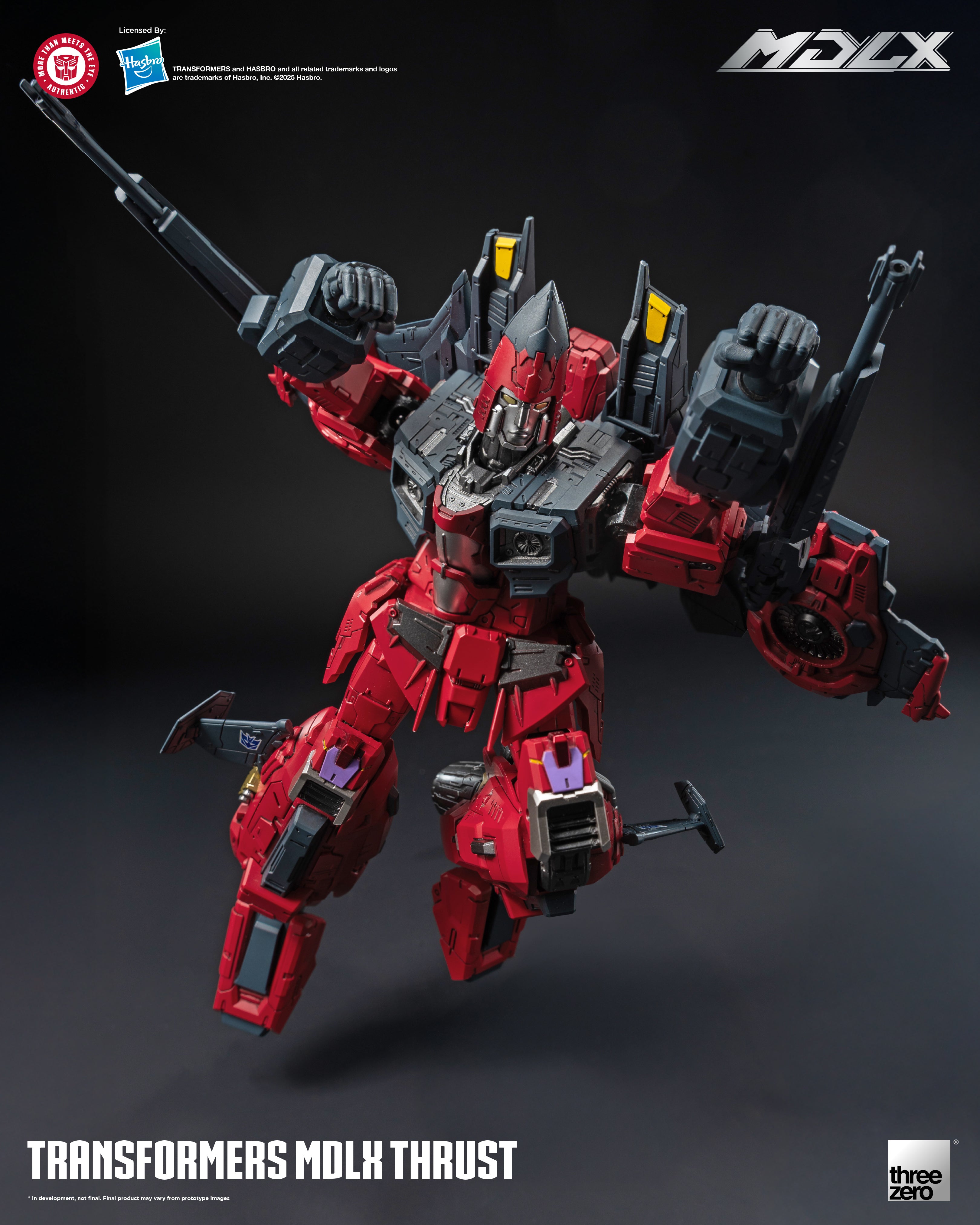 Thrust G1 20cm MDLX Threezero Transformers – TRANSFORVERSE.EU