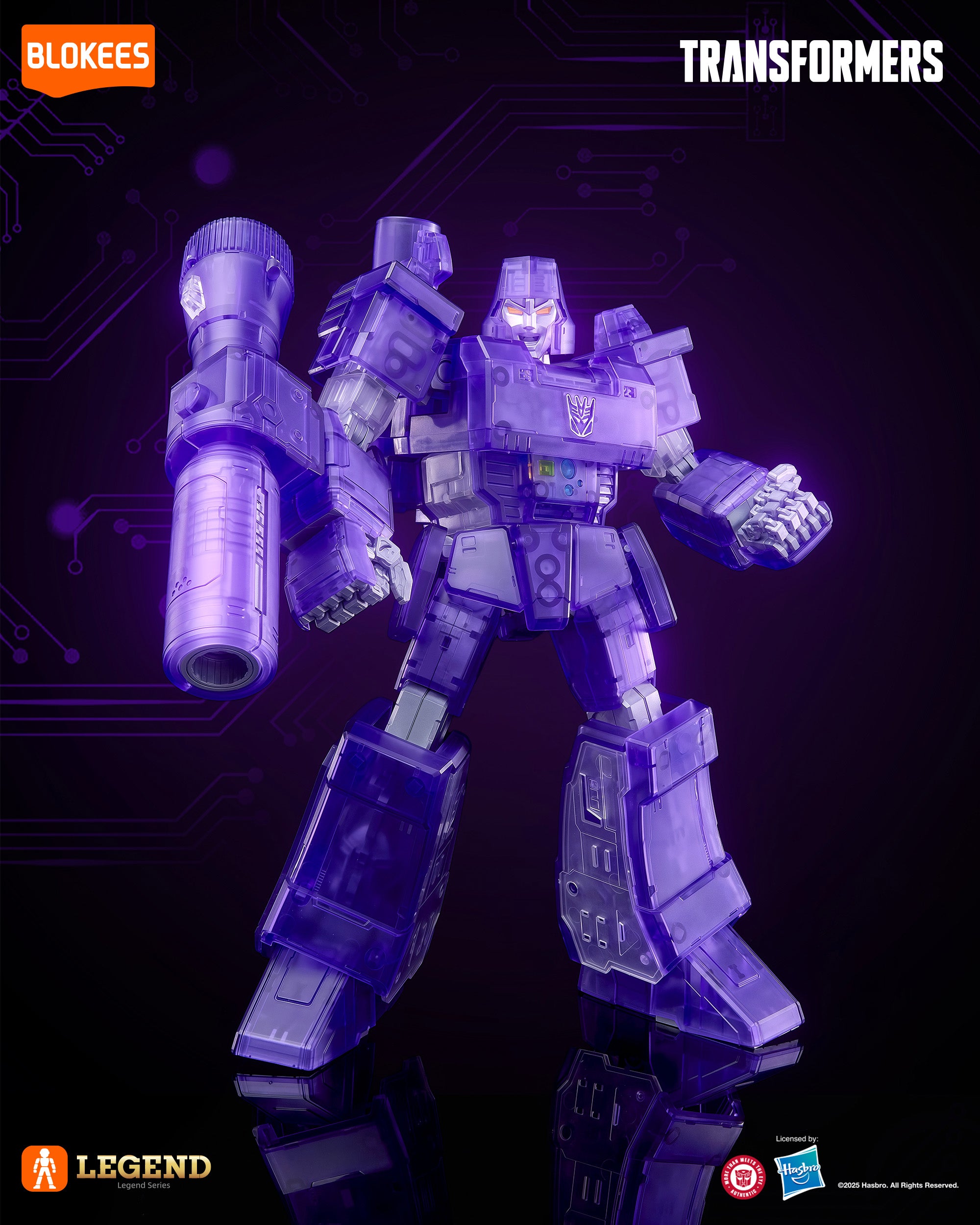 Megatron Explosión de Energía G1 Edición Acción 02 Blokees ...