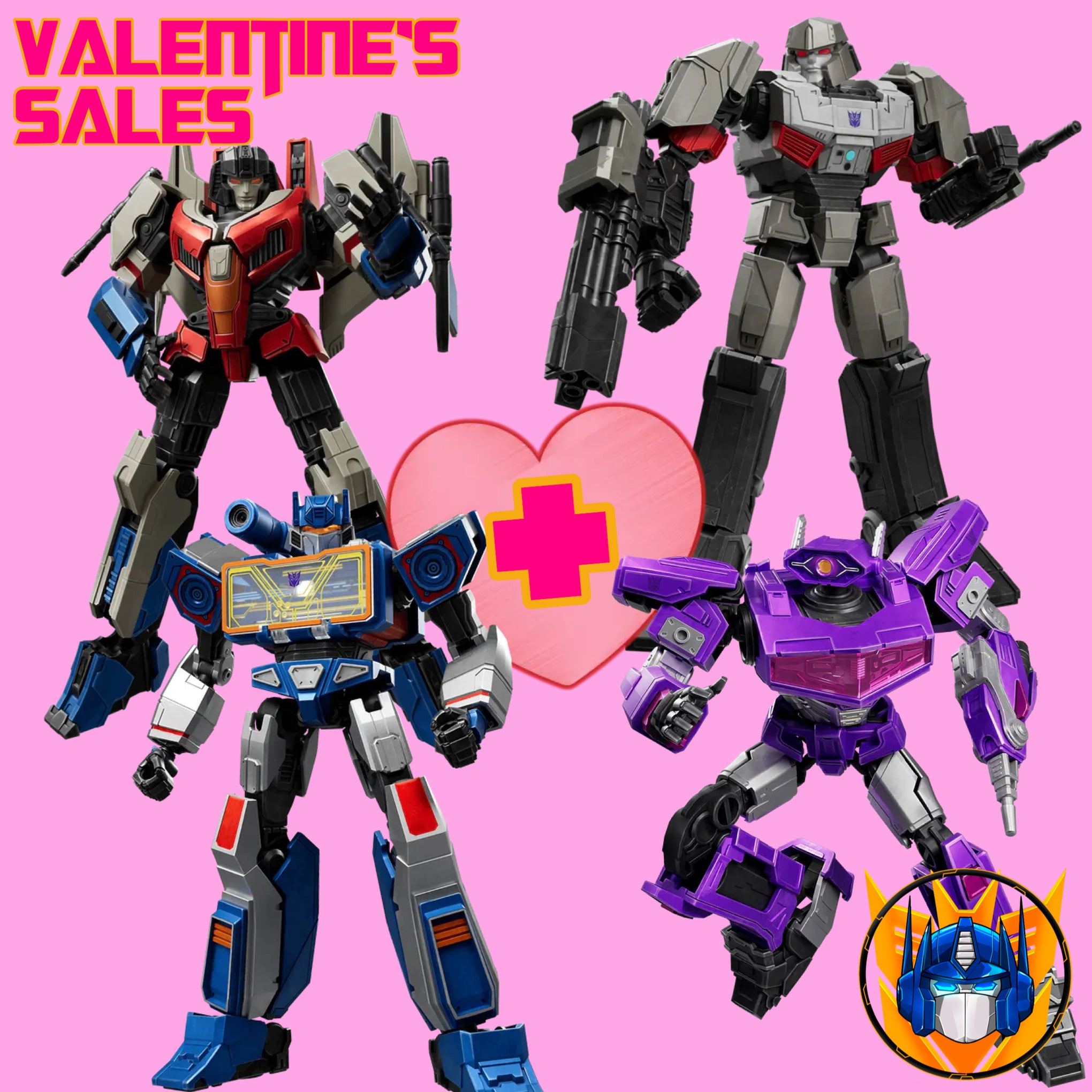 4 Pack Decepticons Arise Blokees Classic Class Soundwave Shockwave Sta ...